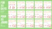 Japanese Calendar Dates | Harupaka Studio